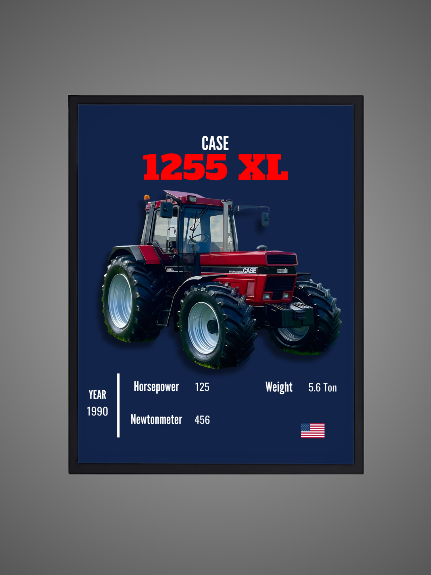 Case 1255 XL - Wall Poster – MOTOBOYZ